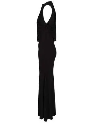 SELF-PORTRAIT Long One-shoulder Dress