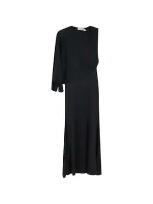 SELF-PORTRAIT Long One-shoulder Dress