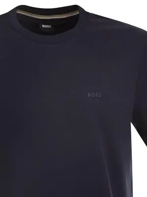 BOSS Cotton Jersey T-shirt With Logo