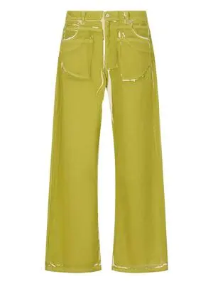 Marni Printed Trousers - Green