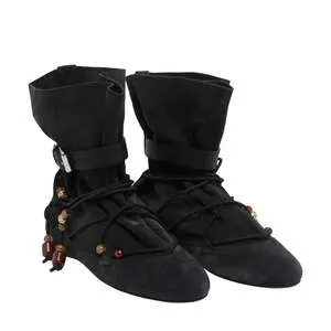 Isabel Marant Étoile Letiz Suede Booties - Black