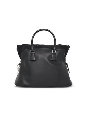 MAISON MARGIELA 5ac Soft Medium Bag - Gray