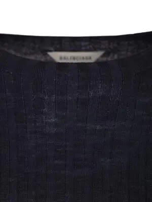 Balenciaga Ribbed Knit Sweater