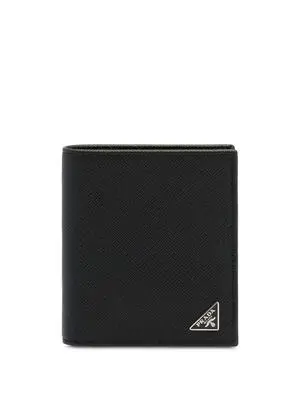 Prada Saffiano Leather Wallet - Black