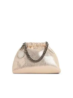 Stella McCartney Stella Mccartney 'Falabella' Mini Bag With Pink 'Shaggy Deer' Drawstring Women Pink