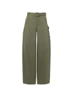 SELF-PORTRAIT Cargo Jeans - Green