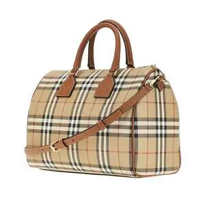 Burberry Medium Check Bowling Bag