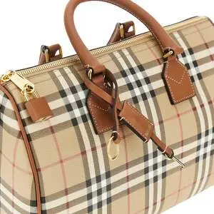 Burberry Medium Check Bowling Bag