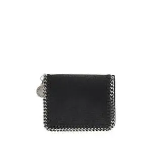 Stella McCartney Falabella' Bi-fold Wallet - Black