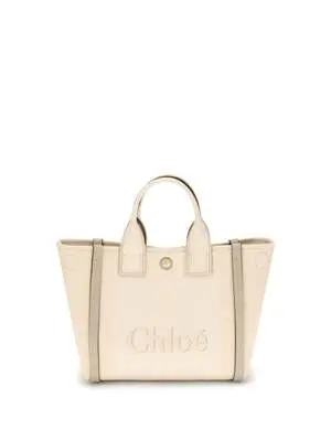 Chloé Carry Tote Bag - Cream