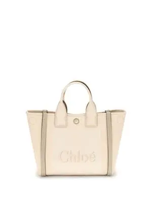 Chloé Carry Tote Bag - Cream