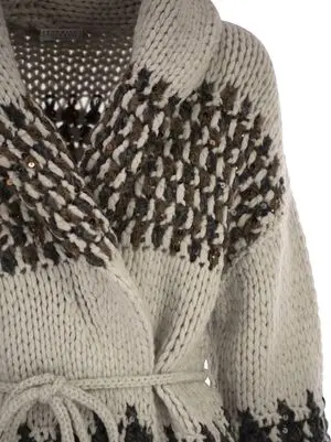 Brunello Cucinelli Handmade Opera Cardigan With Belt