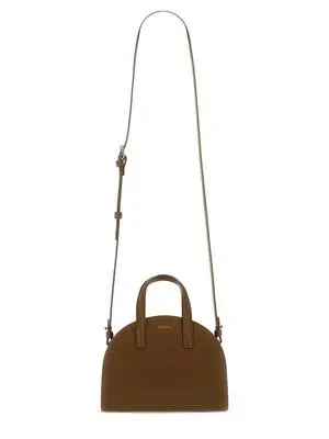 A.p.c. Demi-lune Tote Bag Small - Brown