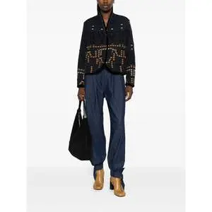 FORTE_FORTE Jackets Bomber Jackets - Blue