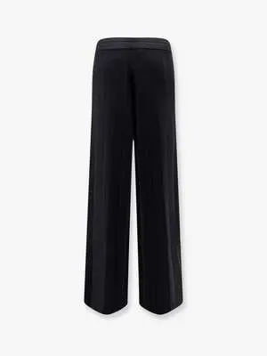 Max Mara Lama Viscose Blend Trousers - Multicolor
