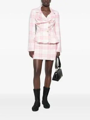 VIVIENNE WESTWOOD Wool Kilt Miniskirt
