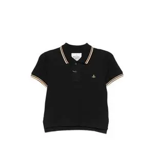 VIVIENNE WESTWOOD Tops Polo Tops - Black