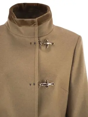 FAY Wool Coat - Brown