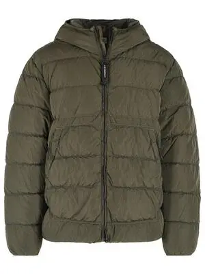 C.P. COMPANY Chrome-r' Polyamide Down Jacket - Green