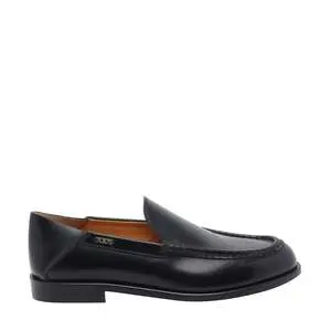 TOD'S Leather Sabot - Black