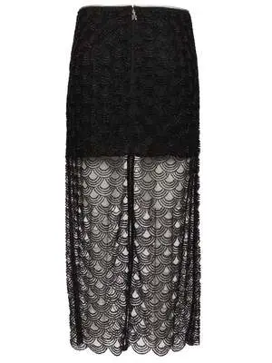 ROTATE BY BIRGER CHRISTENSEN Sequin Midi Skirt