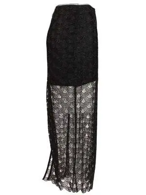 ROTATE BY BIRGER CHRISTENSEN Sequin Midi Skirt