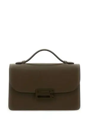 Victoria Beckham Mini Dorian Bag - Brown