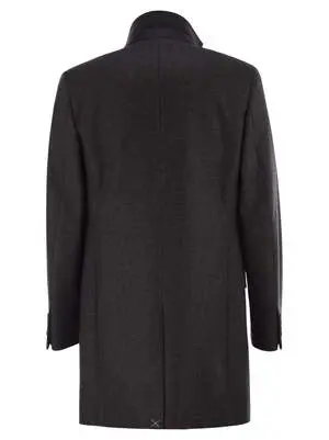 FAY Double Coat In Wool And Cashmere Cloth