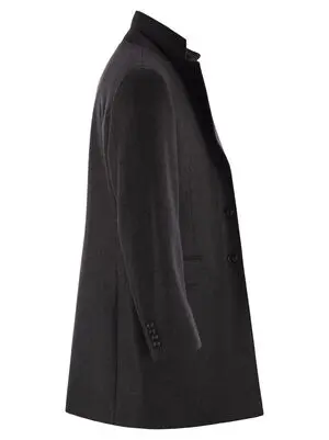 FAY Wool And Cashmere Double Coat