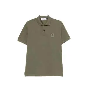 Stone Island Polo Shirts - Green