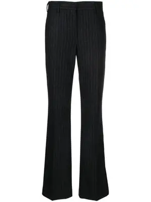 Dries Van Noten Pinstripped Wool Trousers