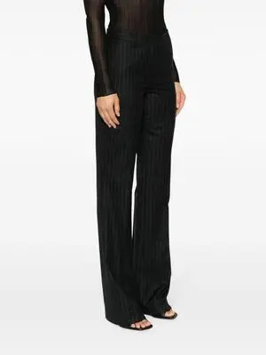 Dries Van Noten Pinstripped Wool Trousers