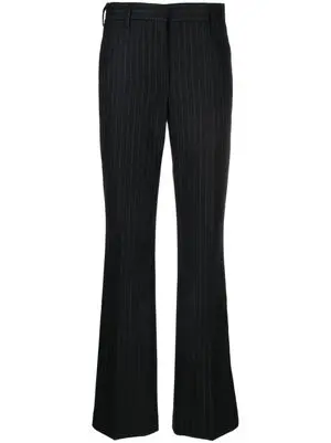 Dries Van Noten Pinstriped Wool Trousers