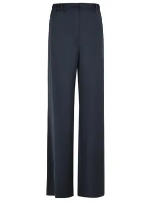 Max Mara Virgin Wool Editto Trousers - Blue