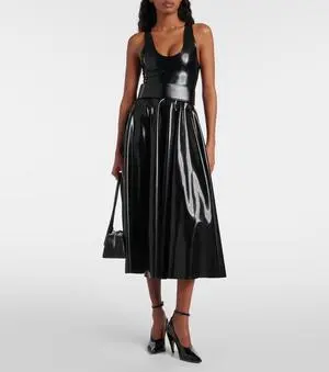 Alaïa Shark Patent Leather Pumps