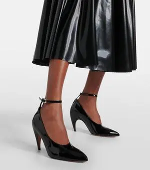 Alaïa Shark Patent Leather Pumps