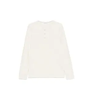 LEMAIRE Lemaire Neutrals T-Shirts & Vests - T-Shirts Men Cream