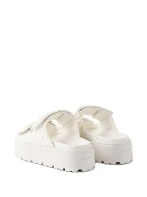 Prada 45mm Padded Leather Sandals