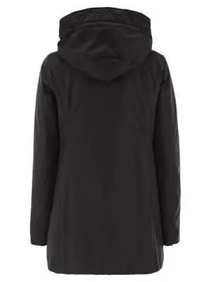 FAY Technical Gabardine Toggle Coat