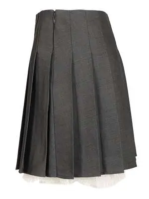 SELF-PORTRAIT Pleated Miniskirt
