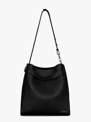 Givenchy Belted Bag Leather Shoulder Bag - Black