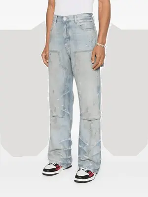 Amiri Straight-leg Jeans - Blue