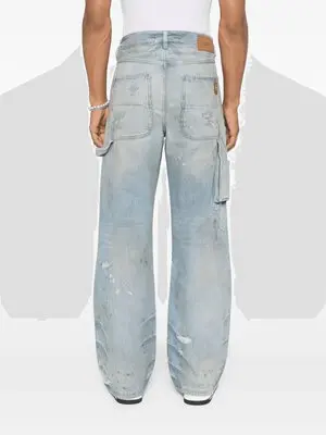 Amiri Straight-leg Jeans - Blue