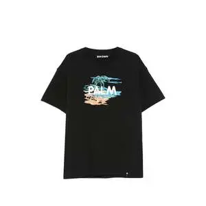 Palm Angels T-shirts & Vests T-shirts - Black