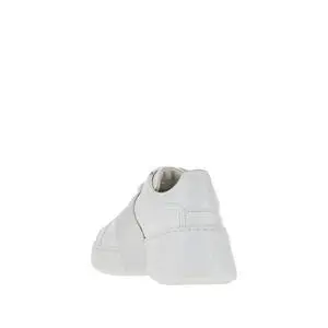 ROGER VIVIER Leather Skate Sneakers - White
