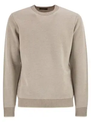 Peserico Wool And Cashmere Jumper - Cream