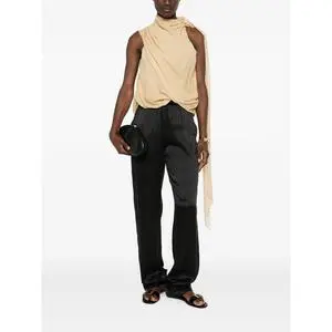 TOM FORD Straight Trousers - Black