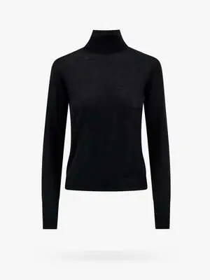 GOLDEN GOOSE Dilara Virgin Wool Turtleneck - Black
