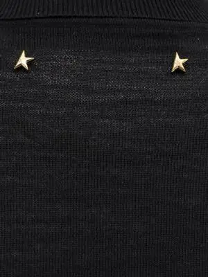 GOLDEN GOOSE Dilara Virgin Wool Turtleneck - Black