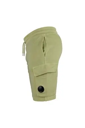 C.P. COMPANY Cotton Cargo Shorts - Green